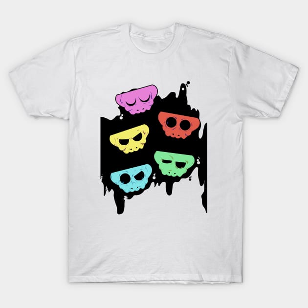 Trippy Witch mask to wear today drawing - Slluks - T-Shirt | TeePublic