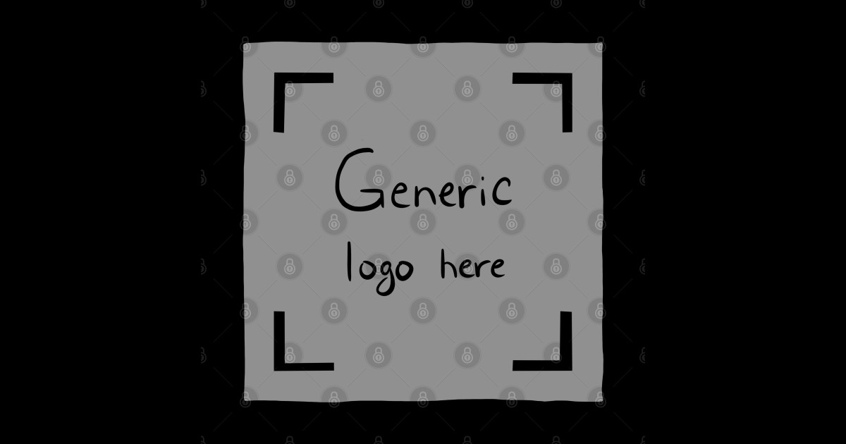 [Generic Logo Here] - Logo - Sticker | TeePublic