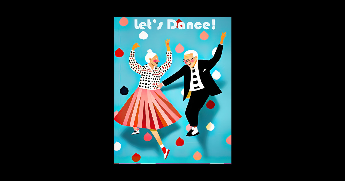 Let's Dance - Jive Dancing - Sticker | TeePublic