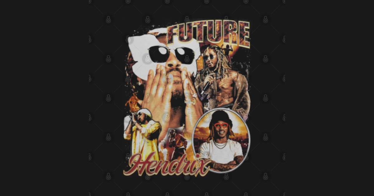 Future Hendrix Vintage Bootleg - Future Hendrix - T-Shirt | TeePublic