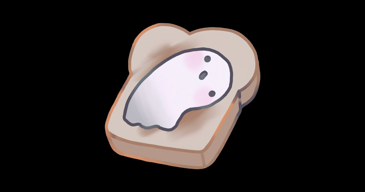 Ghost Toast - Ghost - Sticker | TeePublic