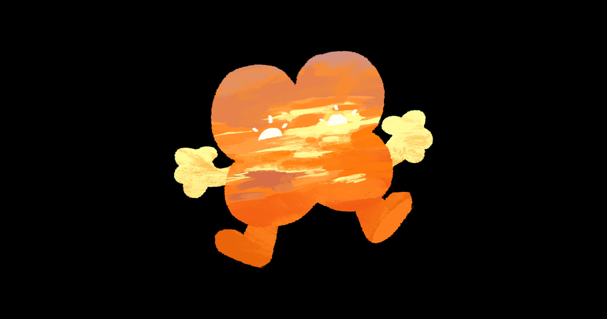 Bfb Sunset X Bfb Sticker Teepublic