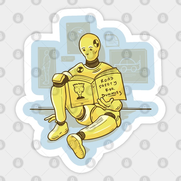 Crash Test For Dummies - Crash Test Dummies - Sticker | TeePublic