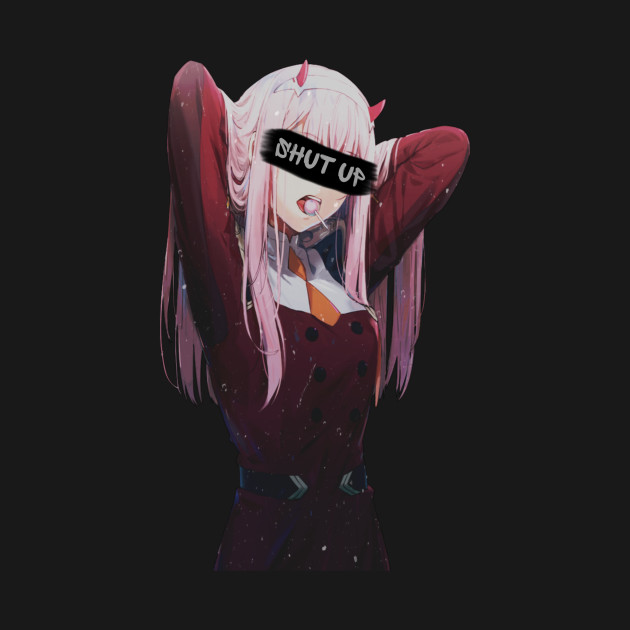 shut up - Anime - T-Shirt | TeePublic