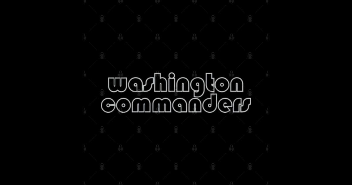 Washington Commanders Retro Authentic - sultan desain #19 - Washington Commanders - Sticker ...