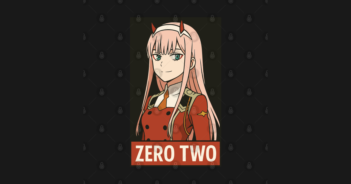 Zero Two - Darling in the Franxx - Zero Two - T-Shirt | TeePublic