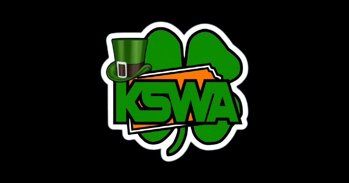 KSWA - St. Patrick's Day - Wrestling - Posters and Art Prints | TeePublic