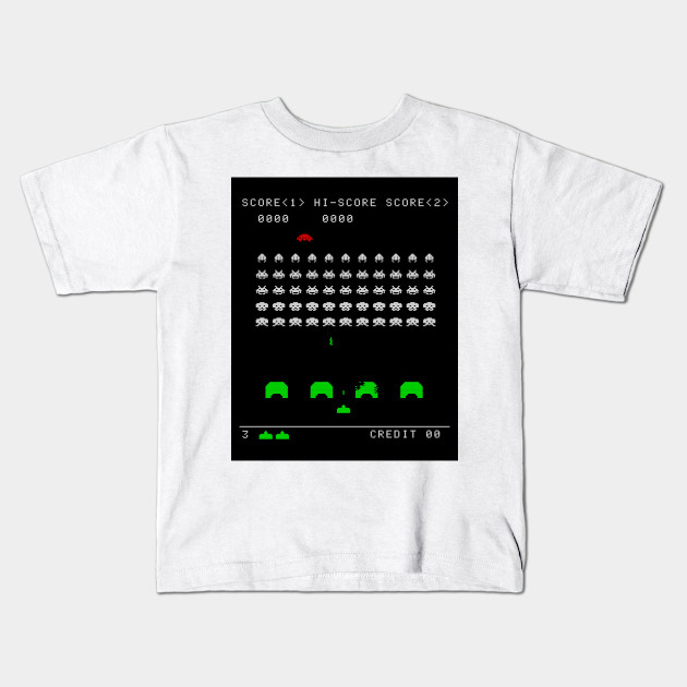 Space Invaders - Space Invaders - Kids T-Shirt | TeePublic