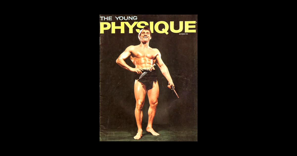 The Young Physique - Vintage Physique Muscle Male Model Magazine Cover - Vintage Male Physique ...