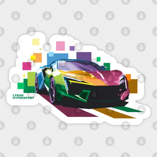 Supercars - Cars - Sticker | TeePublic