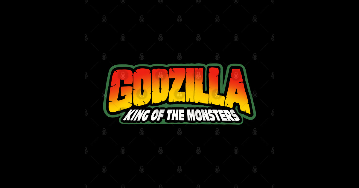 Retro Godzilla King of the Monsters Trendmasters Logo - Godzilla Vs ...