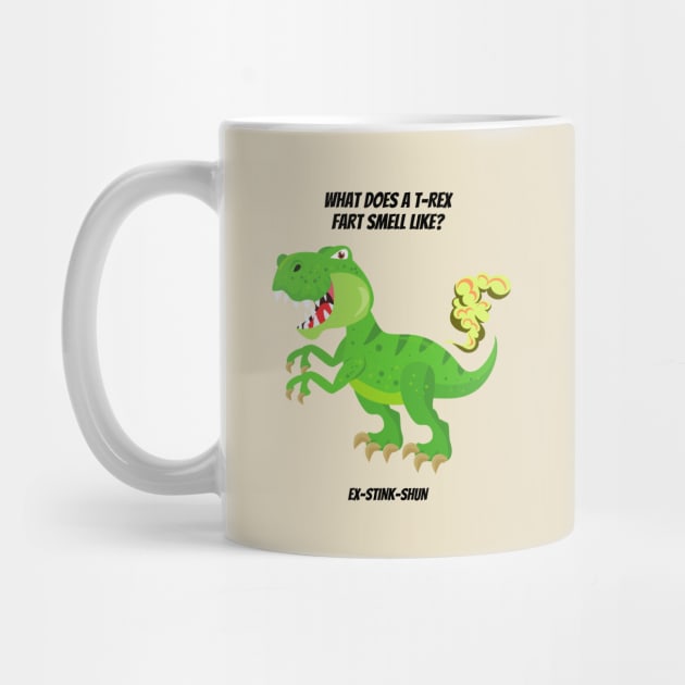What Does a T-Rex FART Smell Like? - T Rex Fart - Mug | TeePublic