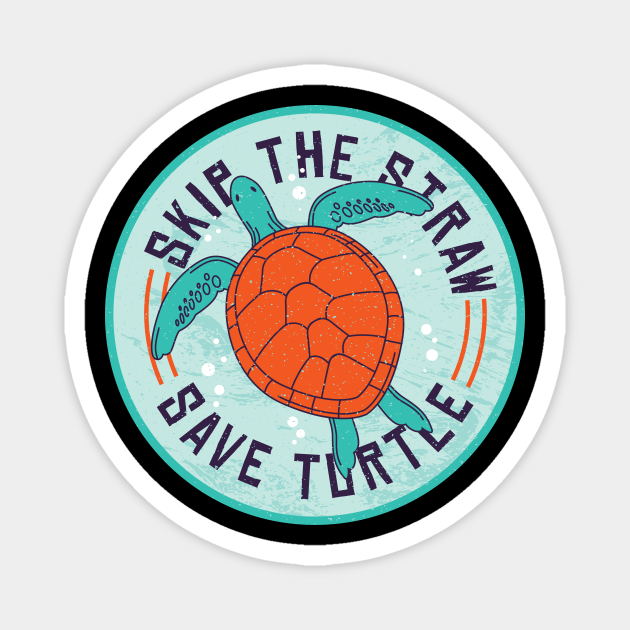 save turtles - Save Turtles - Magnet | TeePublic