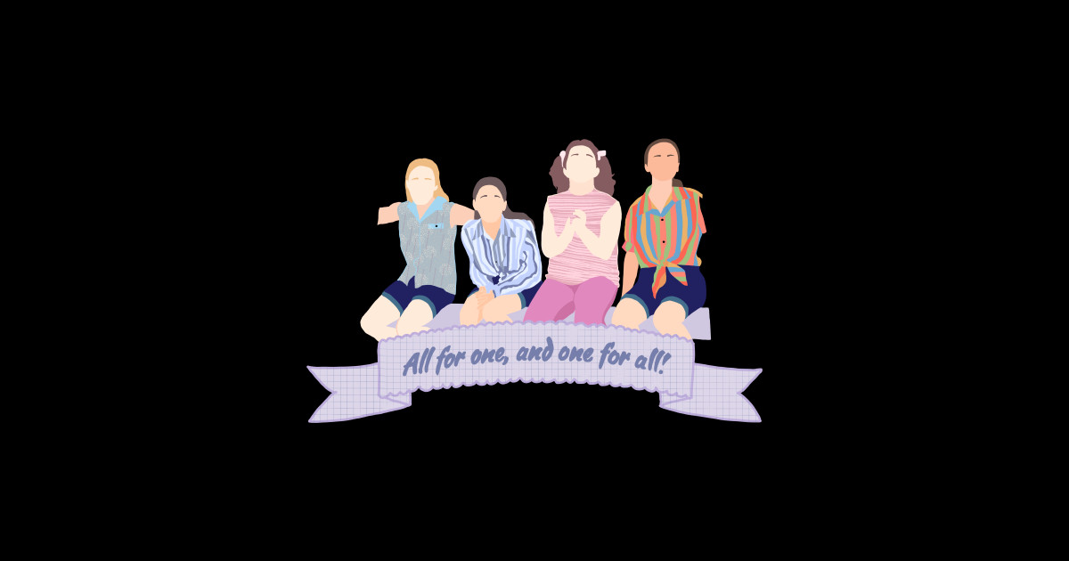 All for one, and one for all - Now And Then - Sticker | TeePublic