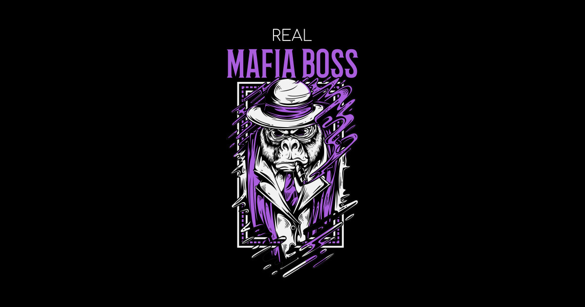 real mafia boss - Mafia - Sticker | TeePublic