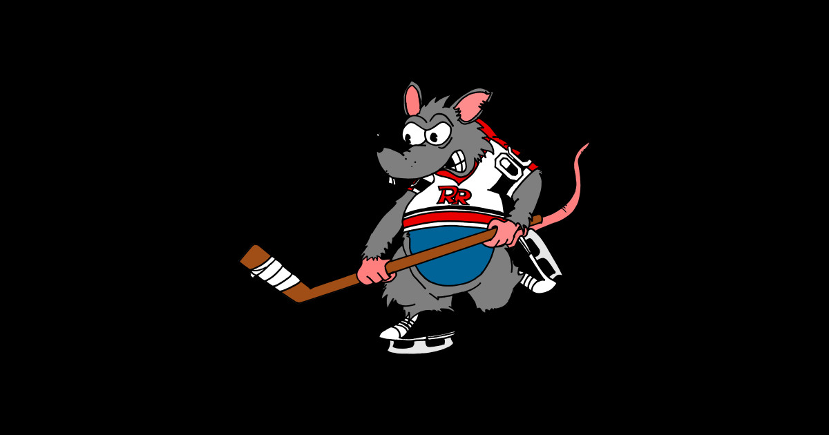 Rink Rats Alternative Logo - Rink Rat - Sticker | TeePublic