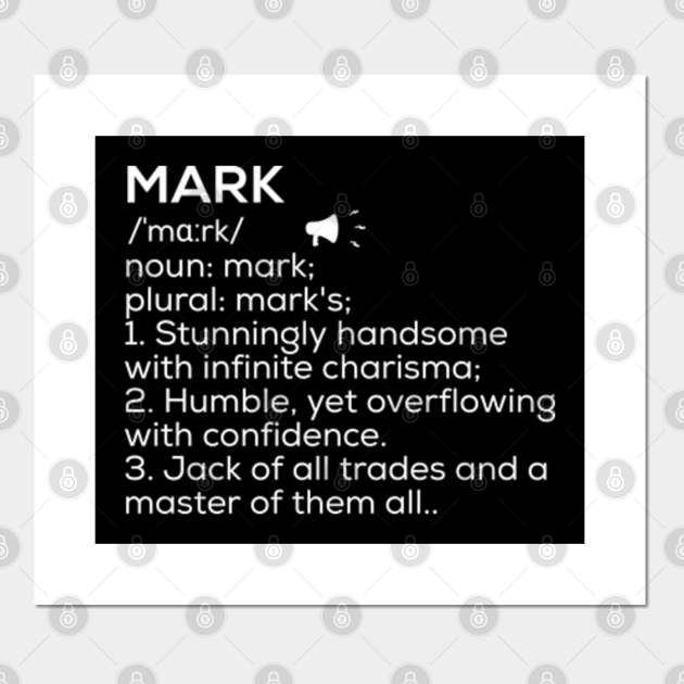 Mark Name Definition Mark Meaning Mark Name Meaning - Mark - Posters ...