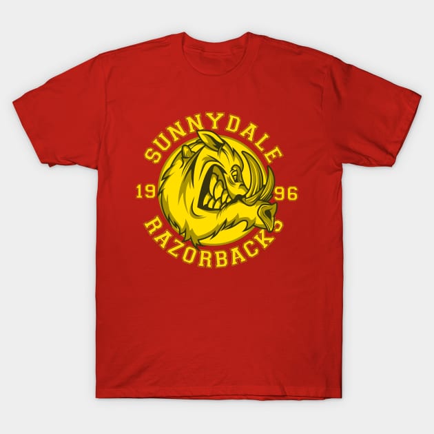 Sunnydale Razorbacks - Buffy The Vampire Slayer - T-Shirt | TeePublic
