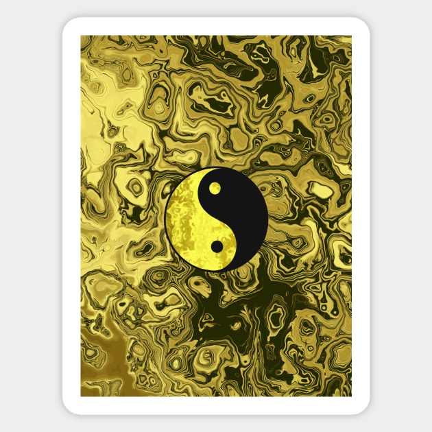 YIN Yang Symbol - Yin Yang - Sticker | TeePublic