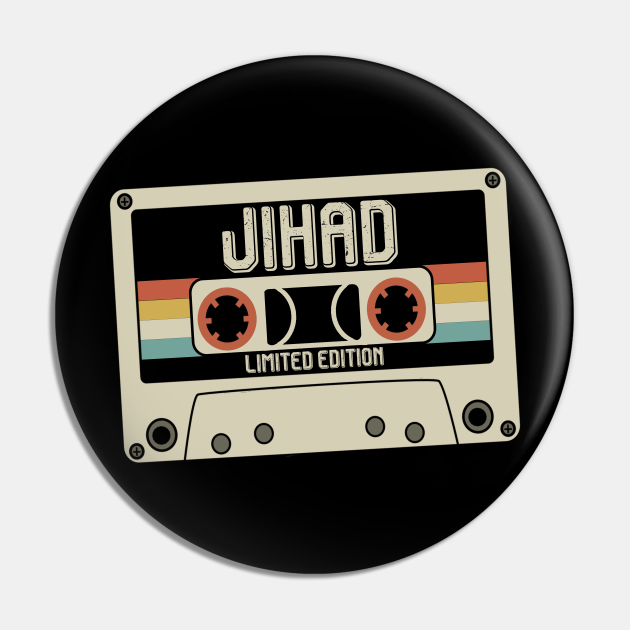 Jihad - Limited Edition - Vintage Style - Jihad - Pin | TeePublic