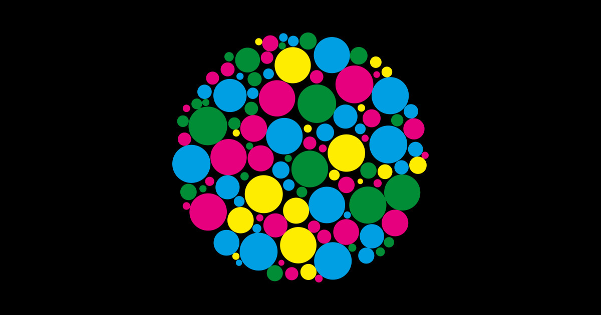 Dot Day Circle Polka Dot - Dot Day - Sticker | TeePublic