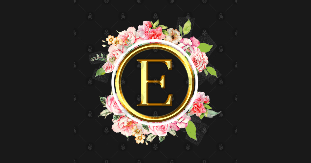 Letter E Shirt Alphabet Letter E Different Colors - Letter E Gift Name ...
