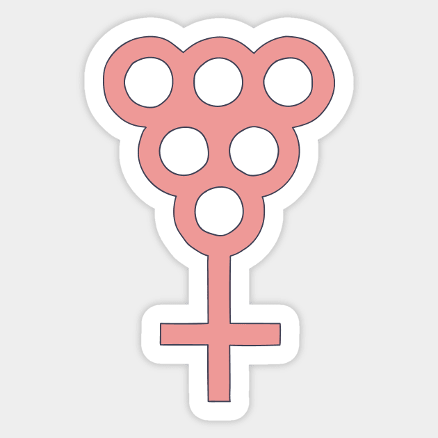 Semele - Goddess Symbol - Greek Myth - Goddess Symbol - Sticker | TeePublic