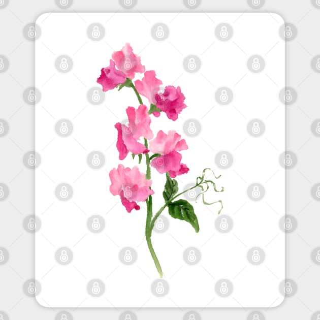 June 9th birthday flower - Birthday - Sticker | TeePublic
