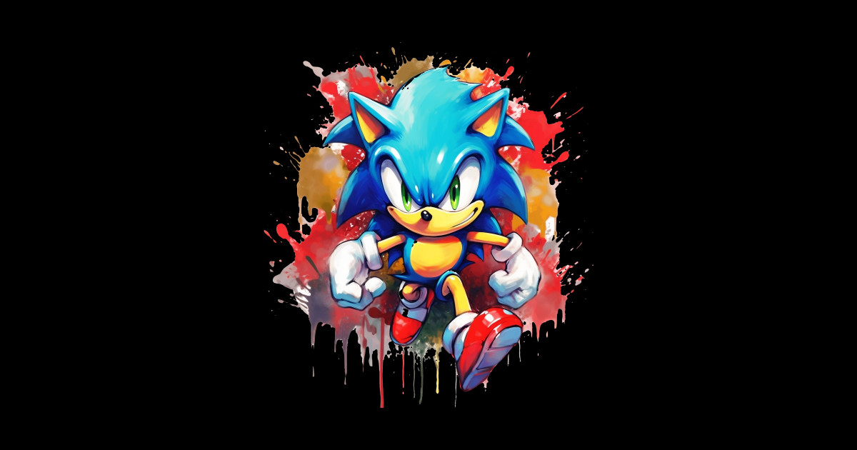 SONIC BOOM - Sonic - Sticker | TeePublic