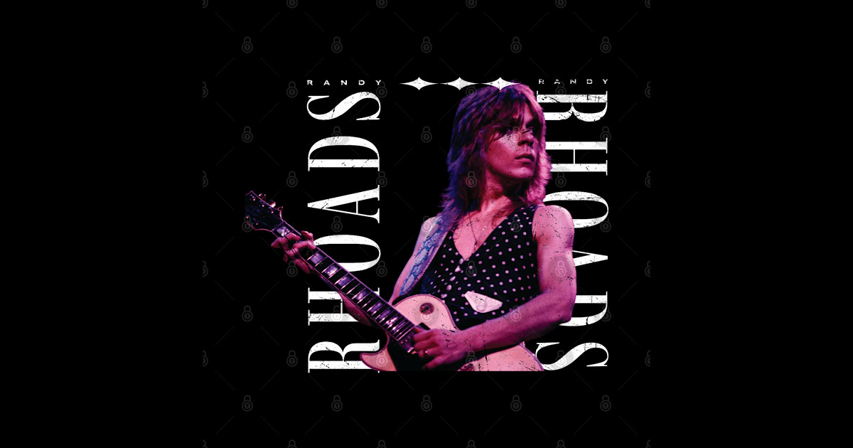 Randy-Rhoads - Randy Rhoads - Sticker | TeePublic