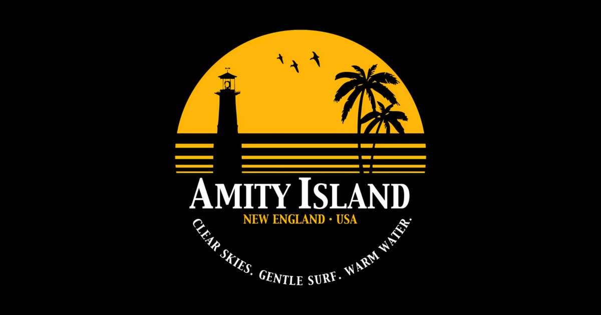 Amity Island - Amity Island - Posters and Art Prints | TeePublic