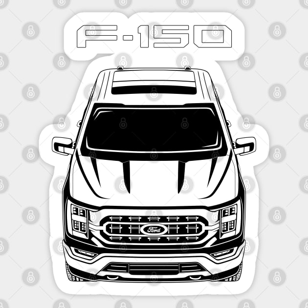 F150 XLT 2021-2023 - The Perfect Gift For F150 Enthusiasts A - Sticker ...
