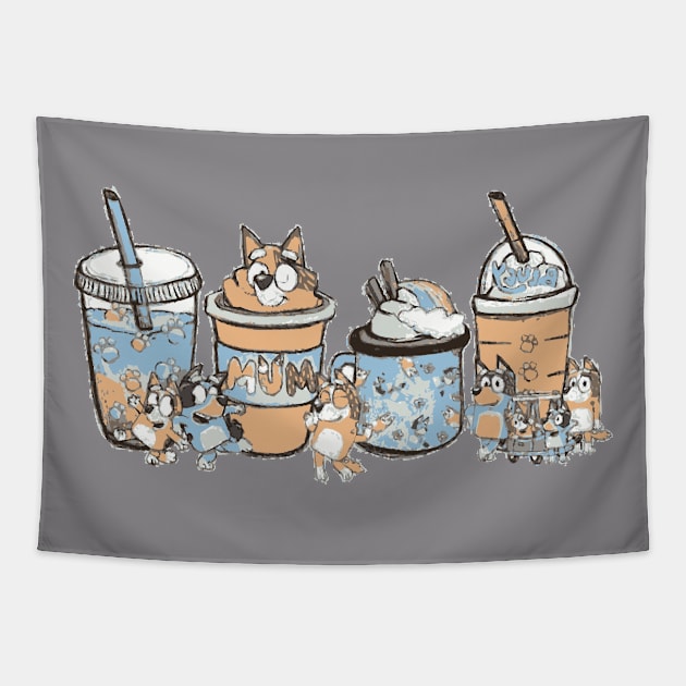 Boba Bliss: A Bubbly Family Adventure with Bluey - Bluey - Tapestry ...