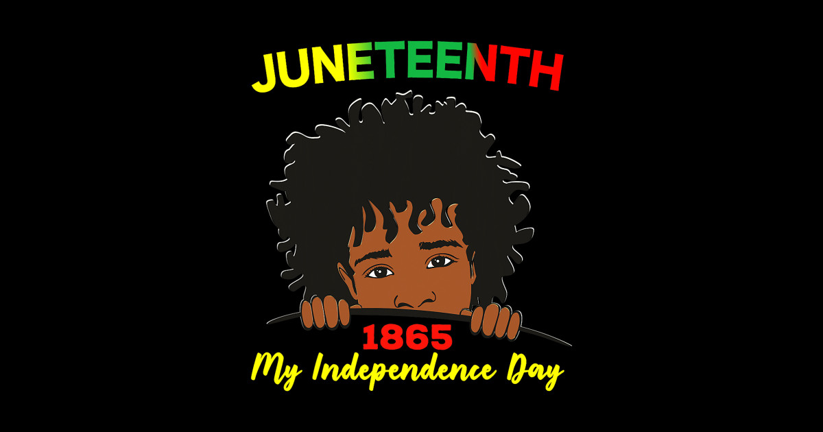 Happy Juneteenth Independence Teen Youth Afro Locs Black Boy - Happy ...