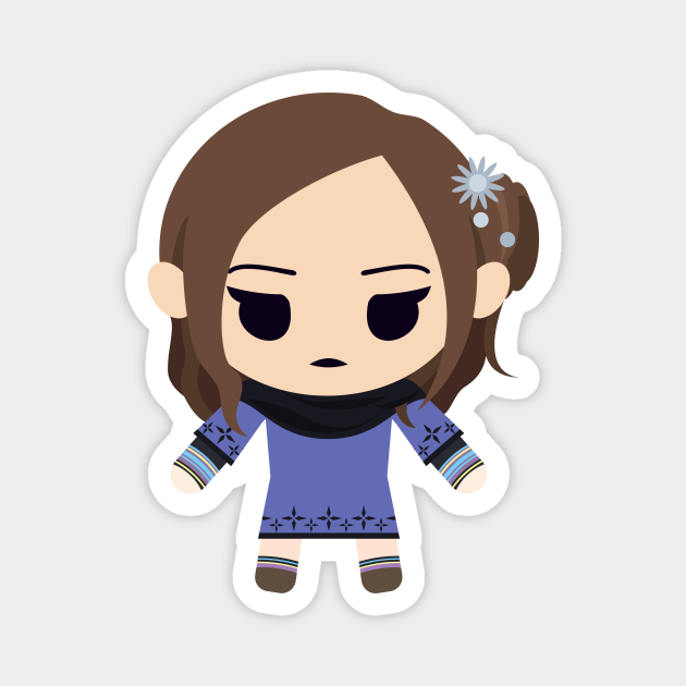 Chibi June - Zero Escape - Magnet | TeePublic