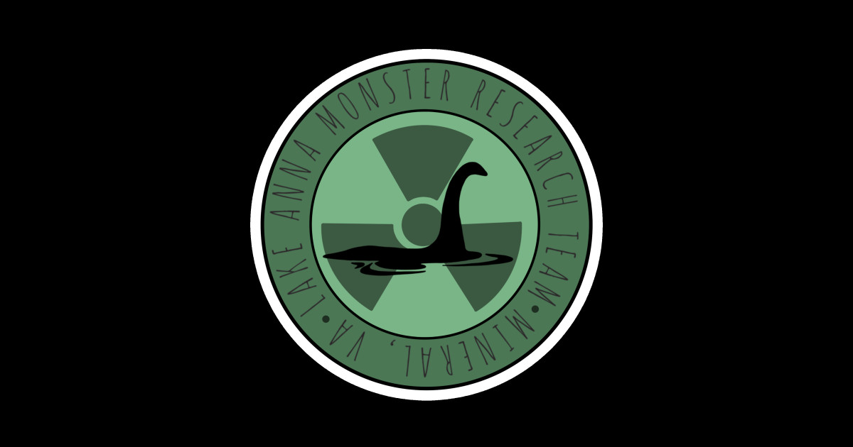 Lake Anna monster research - Lake Anna - Sticker | TeePublic