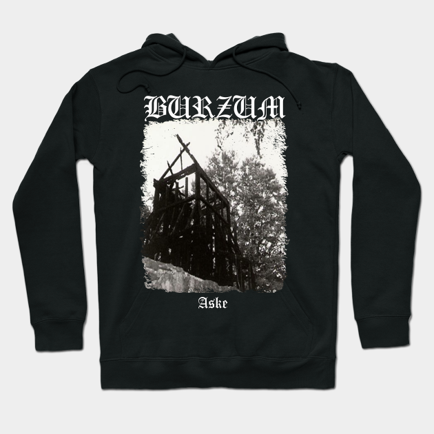 Burzum - Aske (church) Album cover - Burzum - Hoodie | TeePublic
