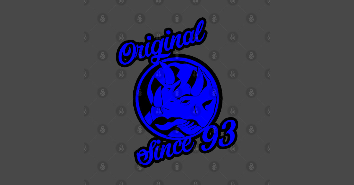 Original Since 93 Blue Ranger Power Coin - Power Rangers - T-Shirt ...
