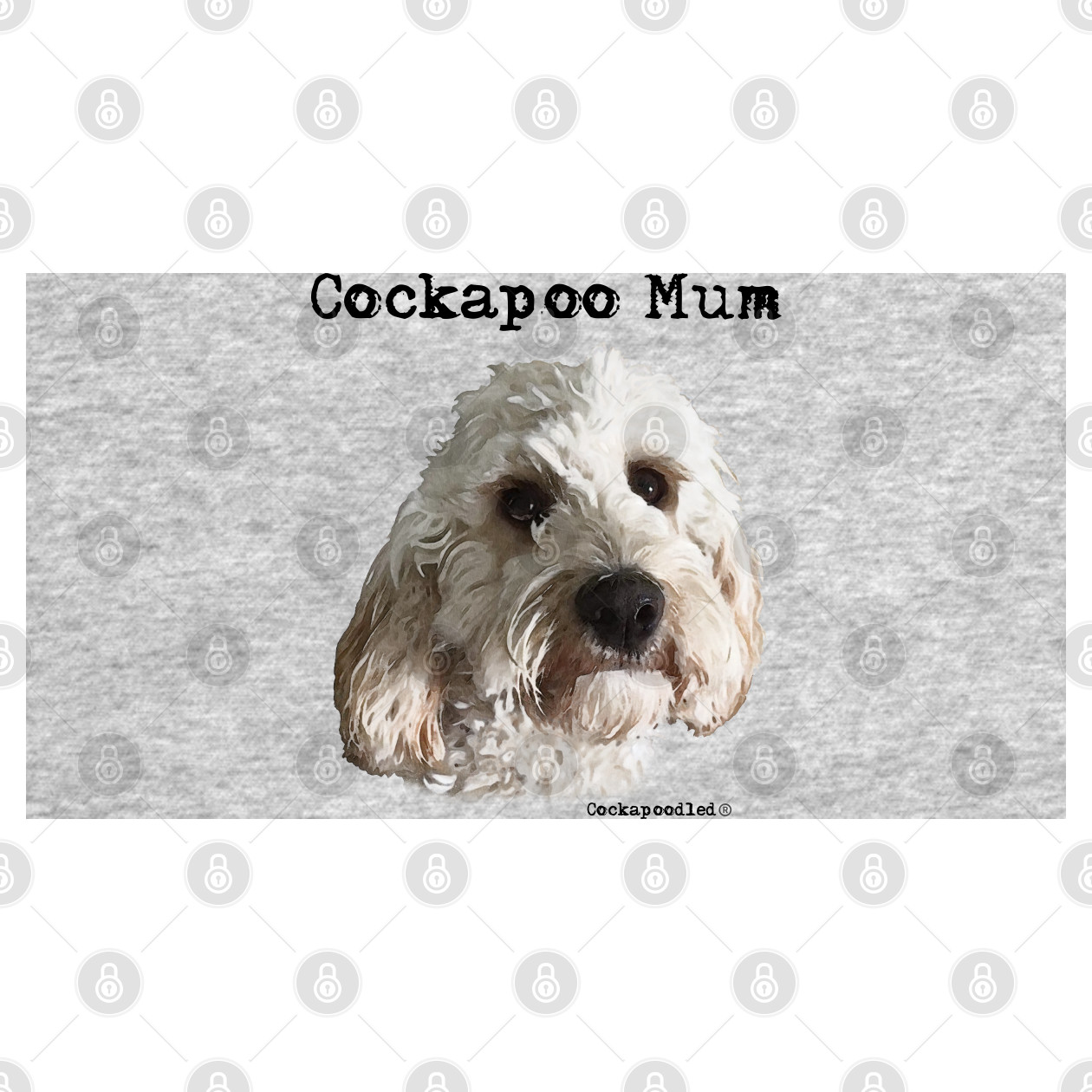 Cockapoo Dog Mum - Cockapoo - T-Shirt | TeePublic