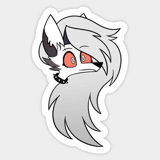 Helluva Boss Loona - Loona - Sticker | TeePublic