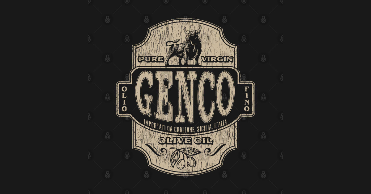 Genco Olive Oil Vintage - The Godfather - T-Shirt | TeePublic