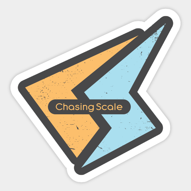 Chasing Scale: Bolt - Adventures - Sticker | TeePublic