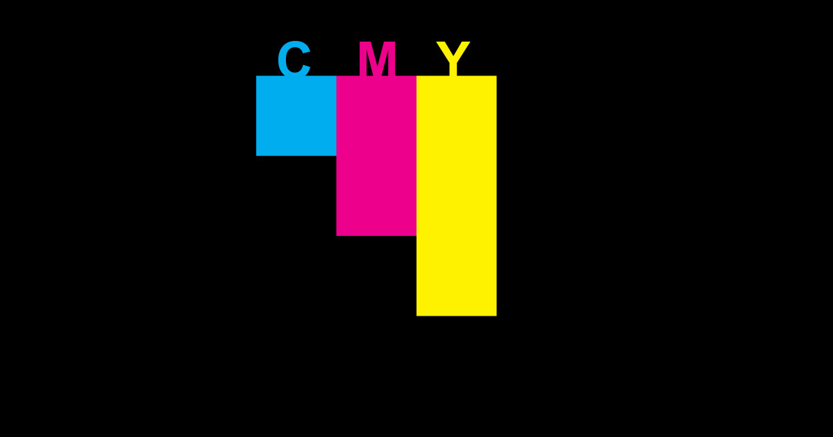 CMYK Cascading Blocks - Cmyk - Posters and Art Prints | TeePublic