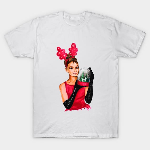 Audrey Hepburn - Audrey Hepburn - T-Shirt | TeePublic