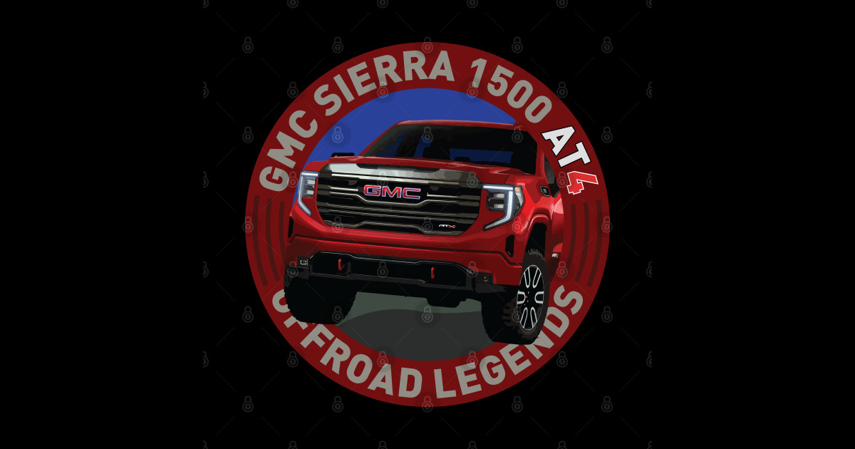 4x4 Offroad Legends: GMC Sierra 1500 At4 - Sierra 1500 - Sticker ...