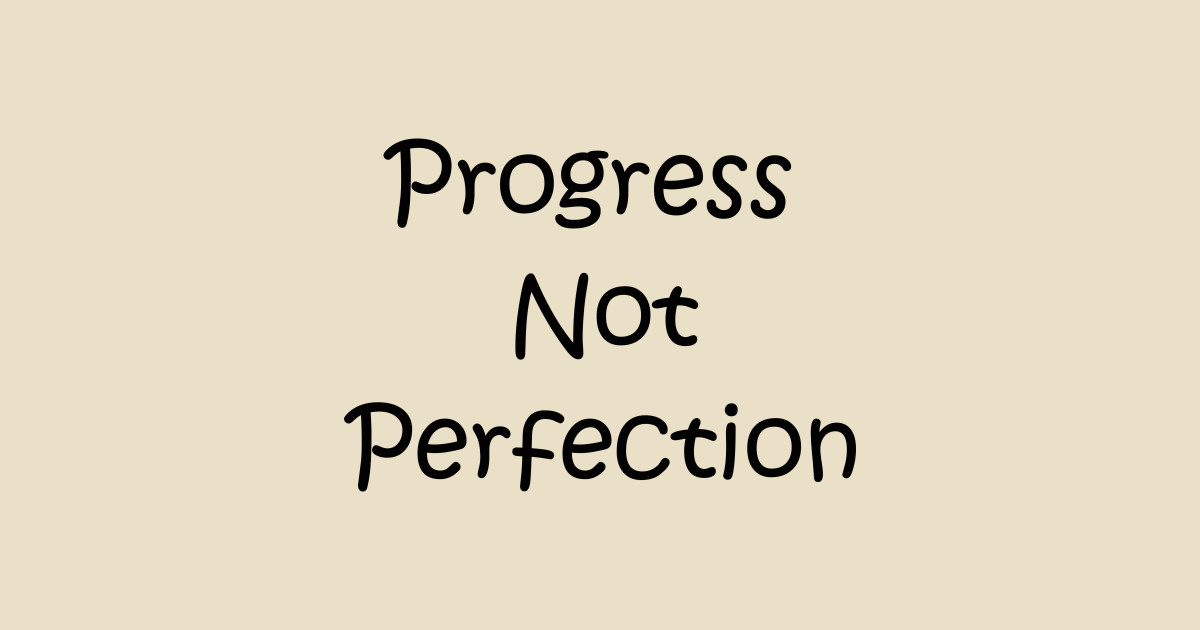 Progress Not Perfection Design from Alcoholics Anonymous Big Book ...