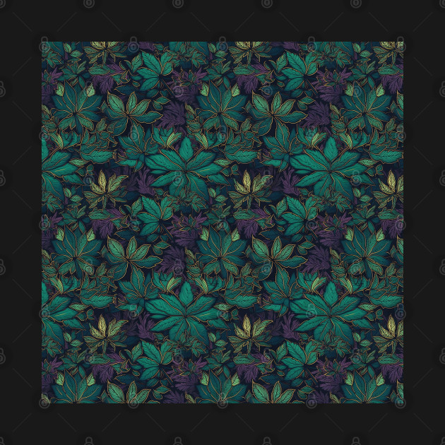 Weed Seamless Pattern Cannabis Leaf Stoner Pothead 420 Marijuana ...