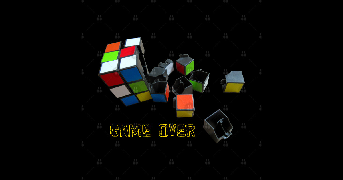 Game Over - Game Over - Sticker | TeePublic