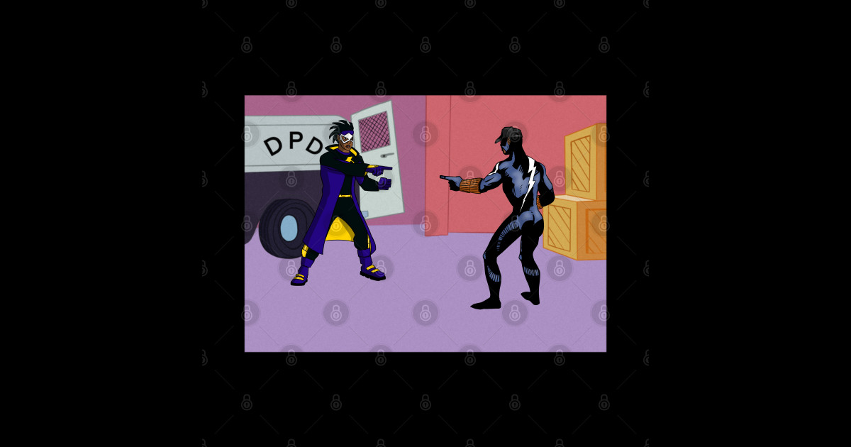 Shock to your system - Static Shock - Posters and Art Prints | TeePublic