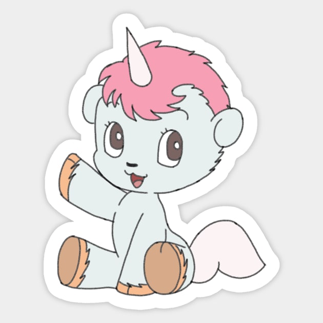 Unico Cute - Unicorn - Sticker | TeePublic